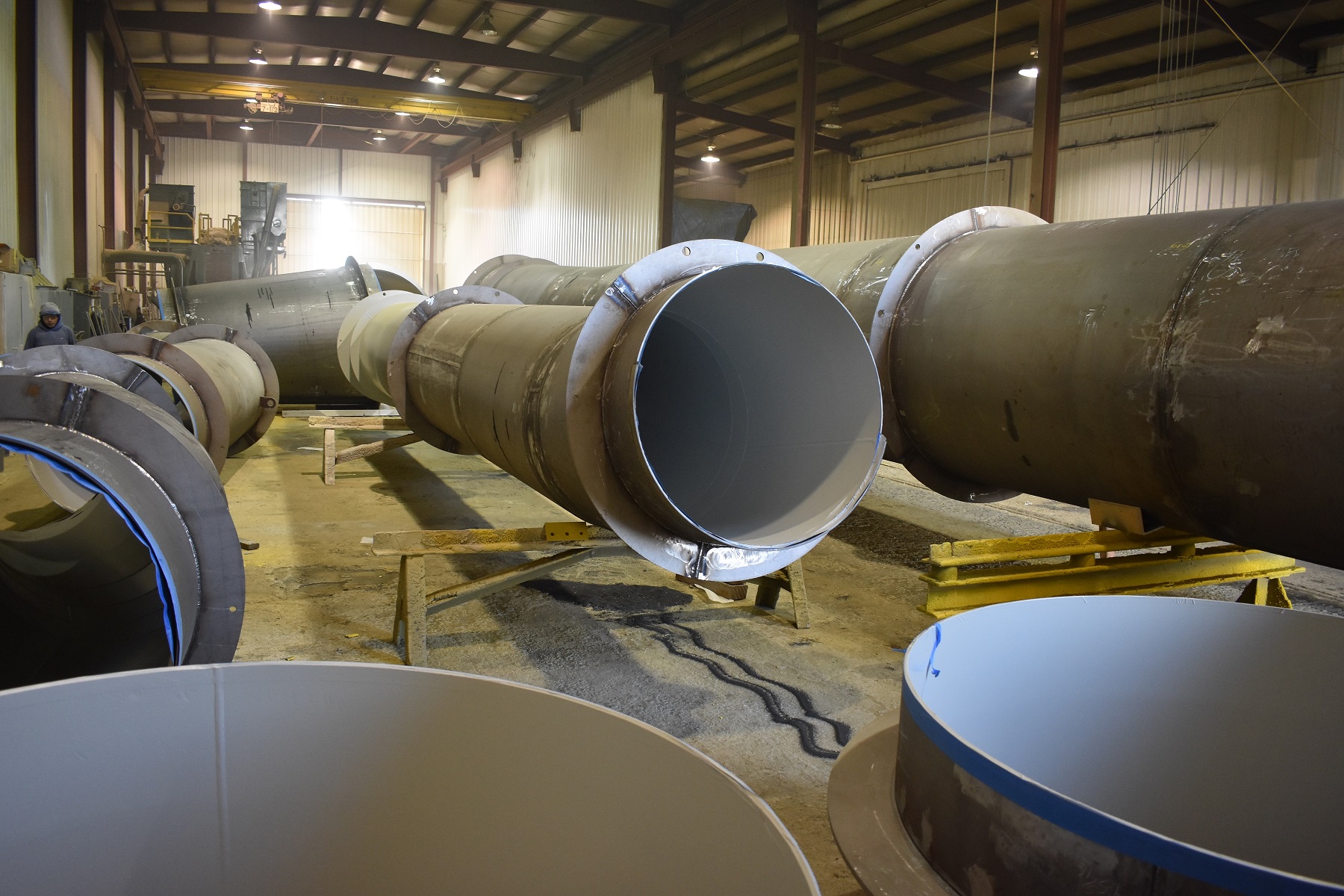 Hydro-Powered Penstock – Structural Steel & Plate Fabrication