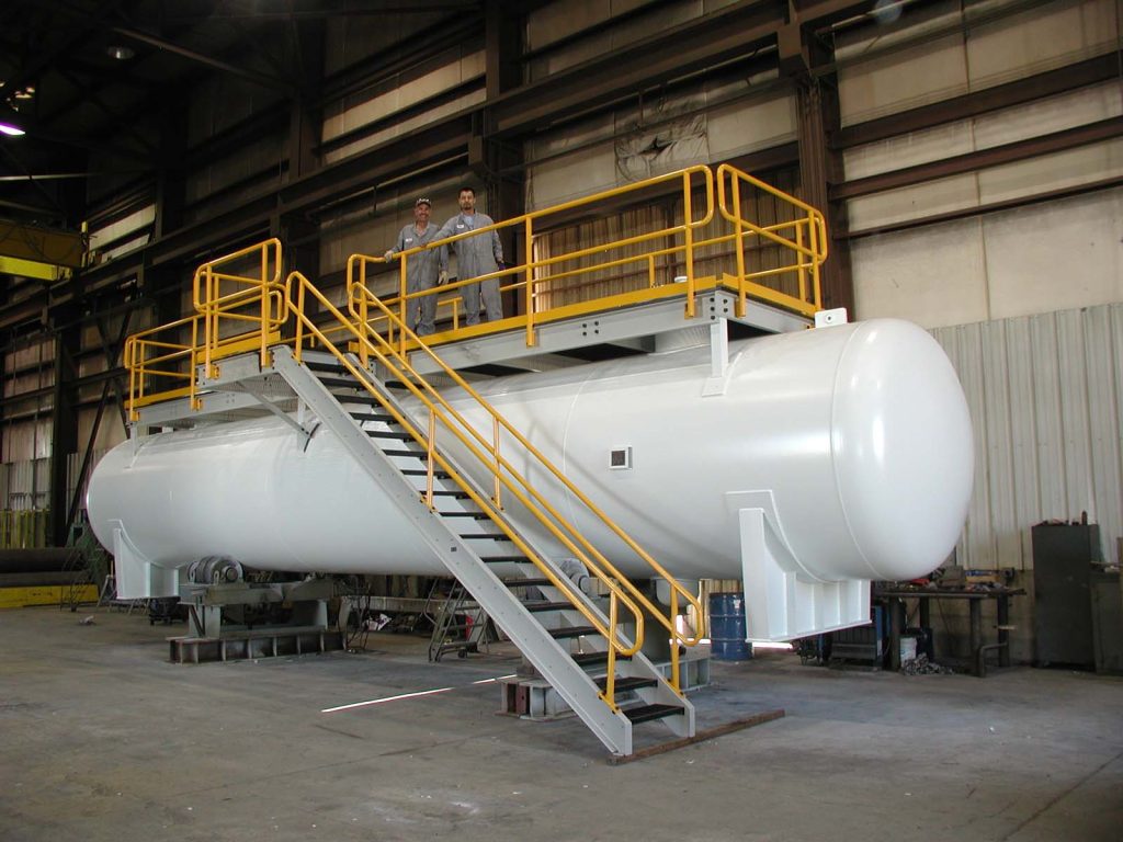 S02 Drying Tower – Structural Steel & Plate Fabrication